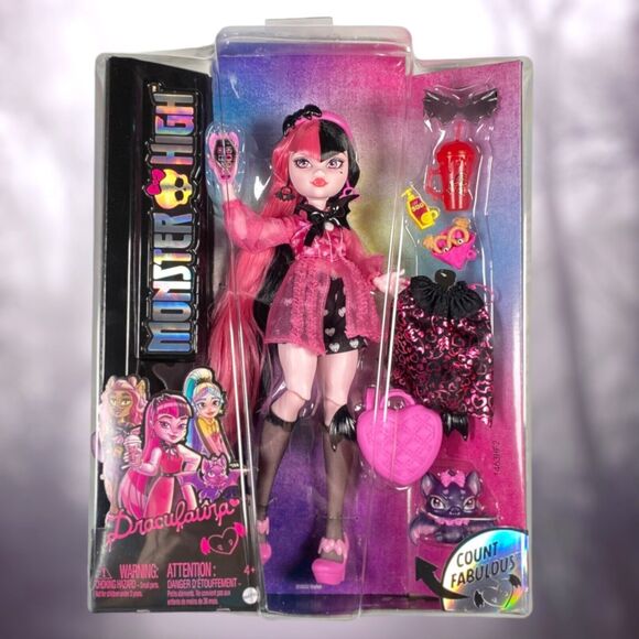 monster high | Toys | Monster High Draculaura Doll Vampire Count ...